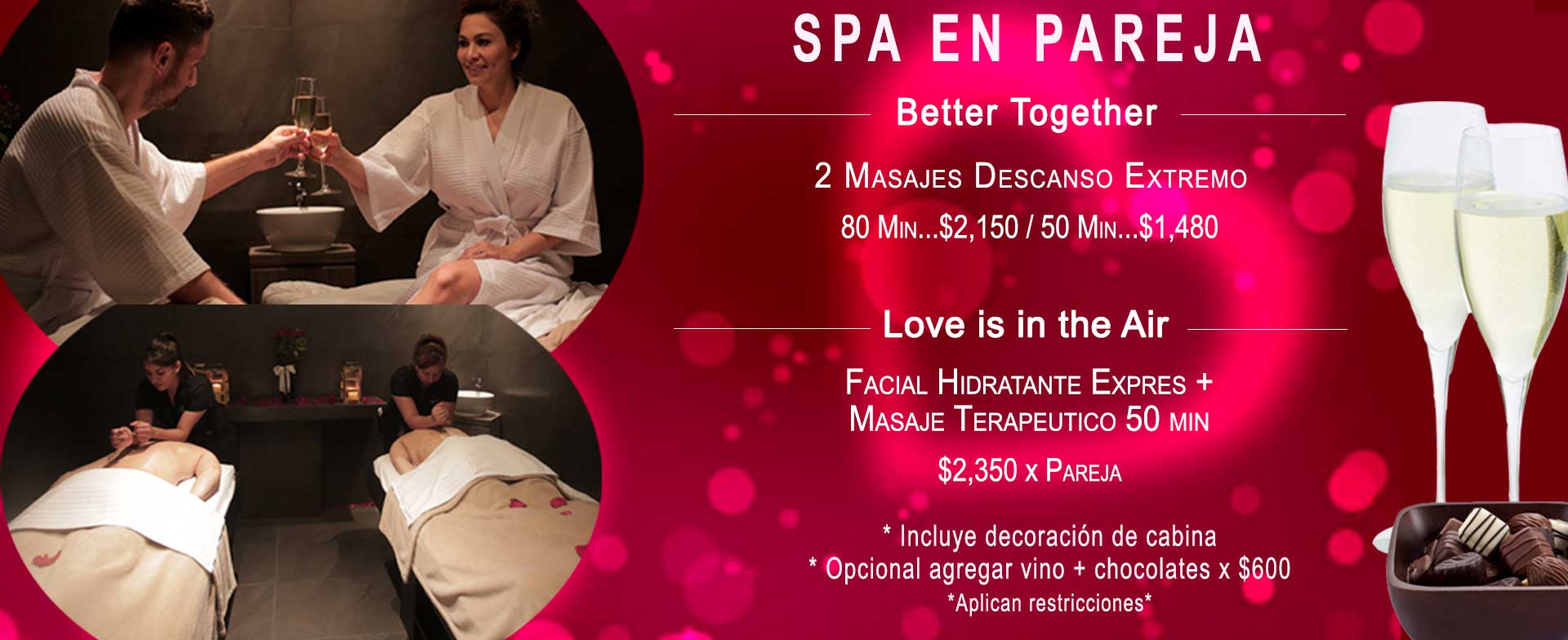 Spa en Monterrey | Masajes en pareja, relajantes y faciales